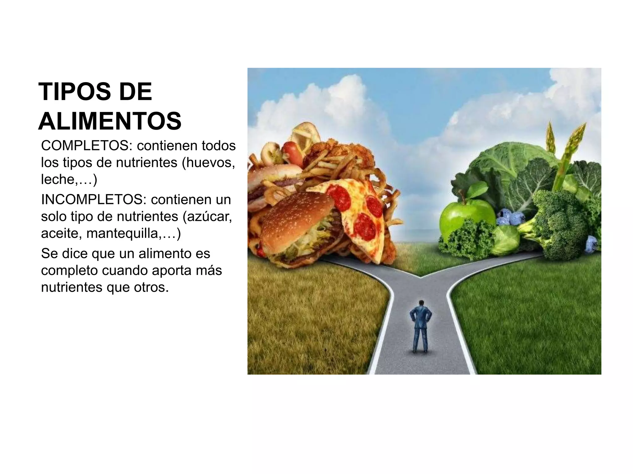 Los alimentos y dietas | PPTX