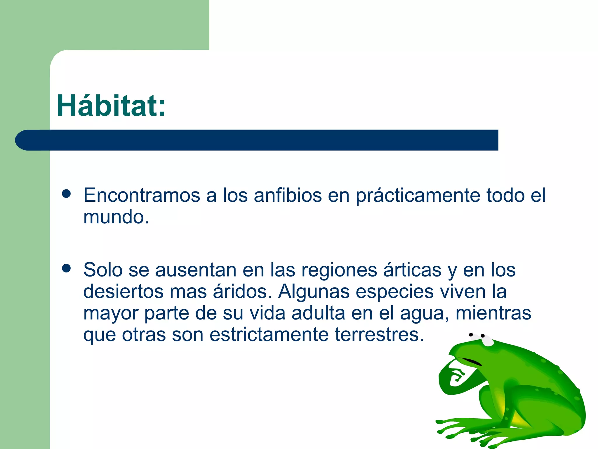 Los anfibios | PPT