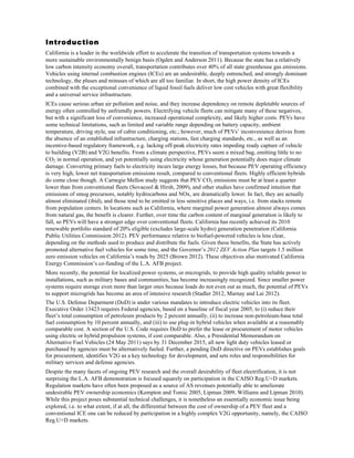 Los Angeles Air Force Base Vehicle to Grid (V2G) Pilot Project | PDF ...