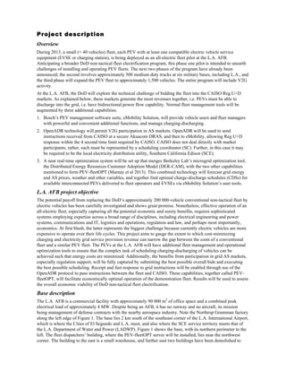 Los Angeles Air Force Base Vehicle to Grid (V2G) Pilot Project | PDF ...