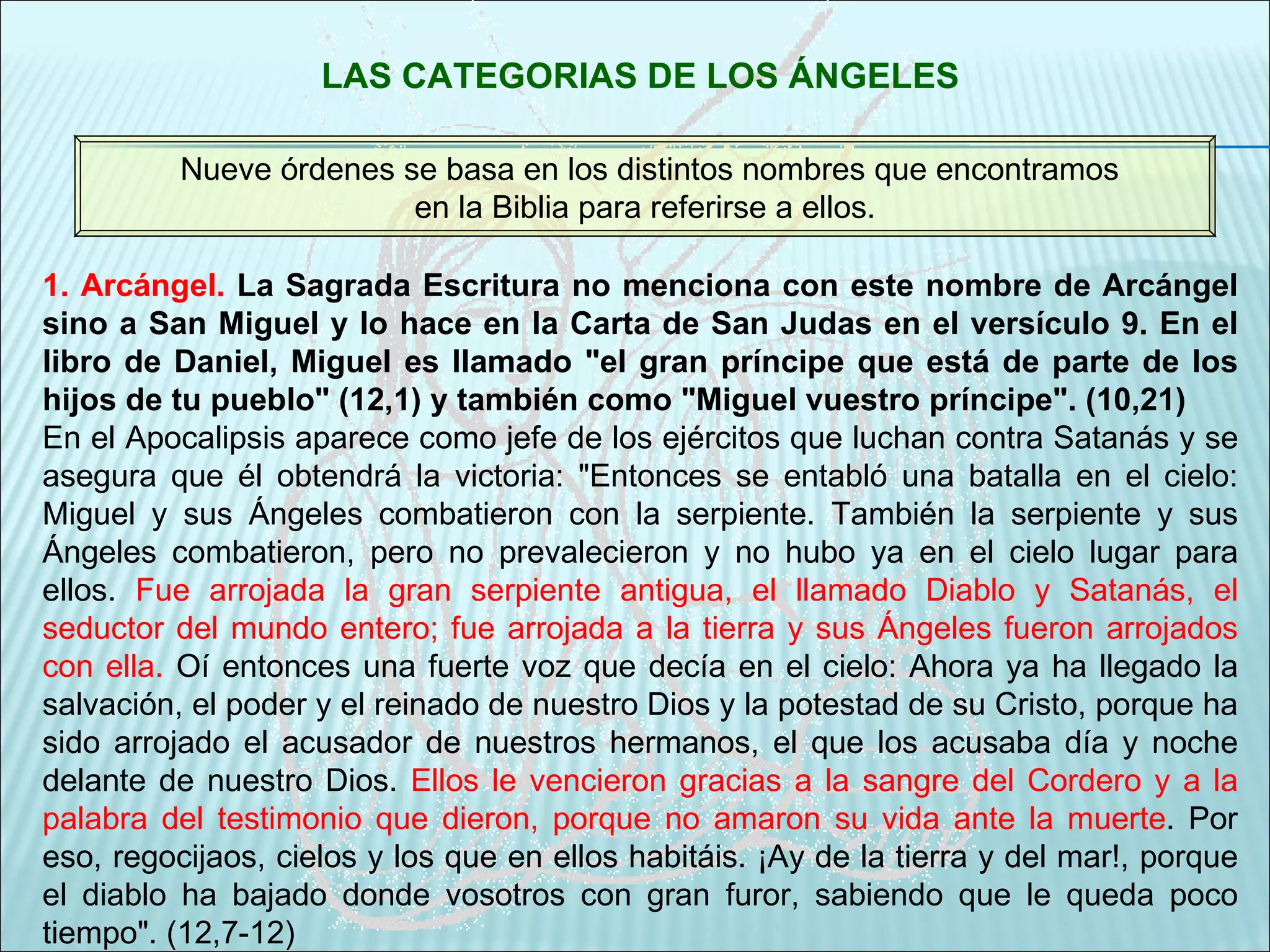 Los angeles de Dios | PPT | Christianity | Religion & Spirituality