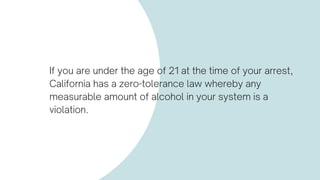 1st time DUI in Los Angeles | PPT