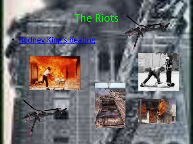Los Angeles Riots 1992 1 | PPTX | Crime & Harmful Acts to Individuals, Society & Human Right ...