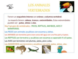 Los animales Paula Carrera | PPTX | Biological Sciences | Science