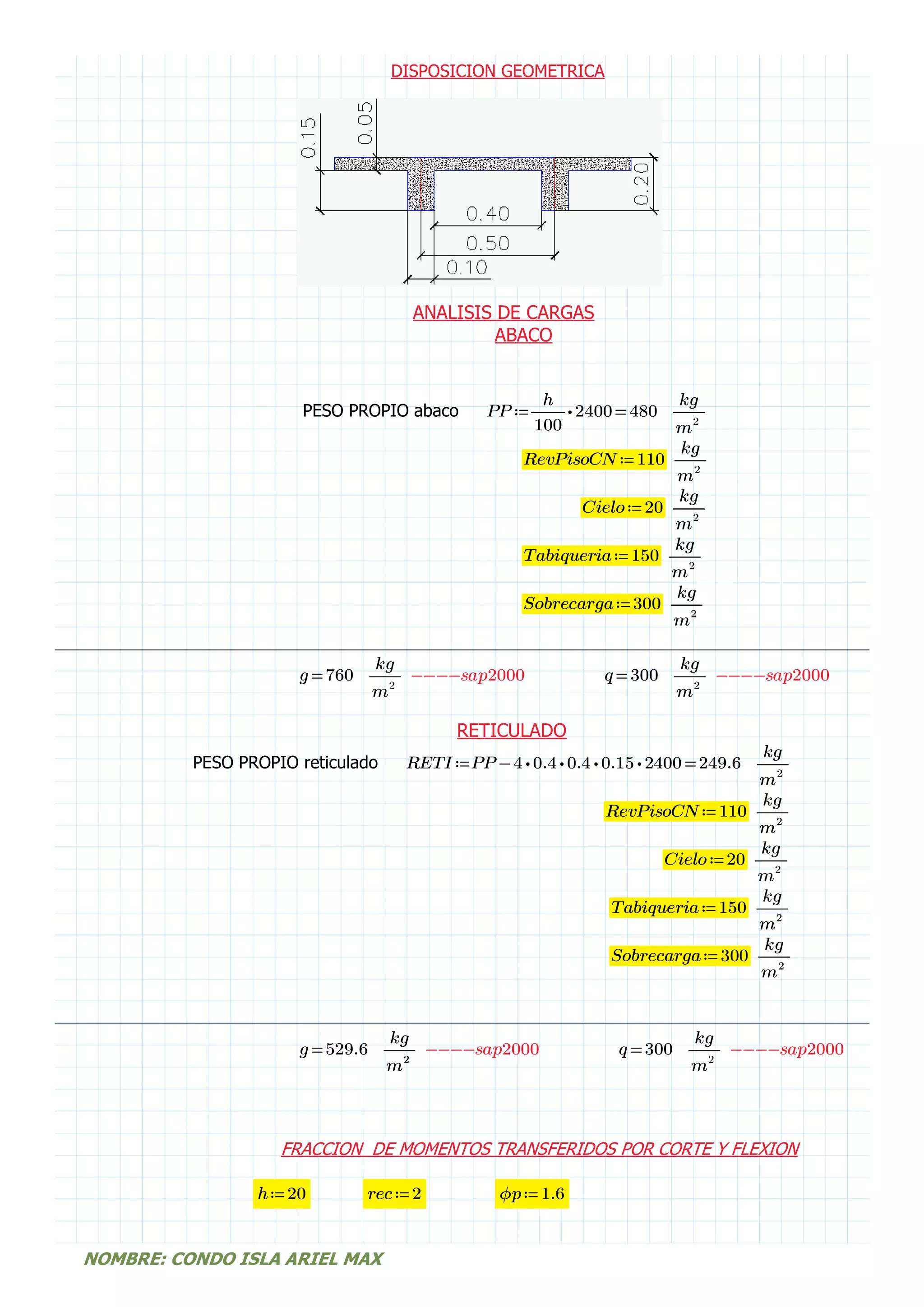 Losa reticular | PDF