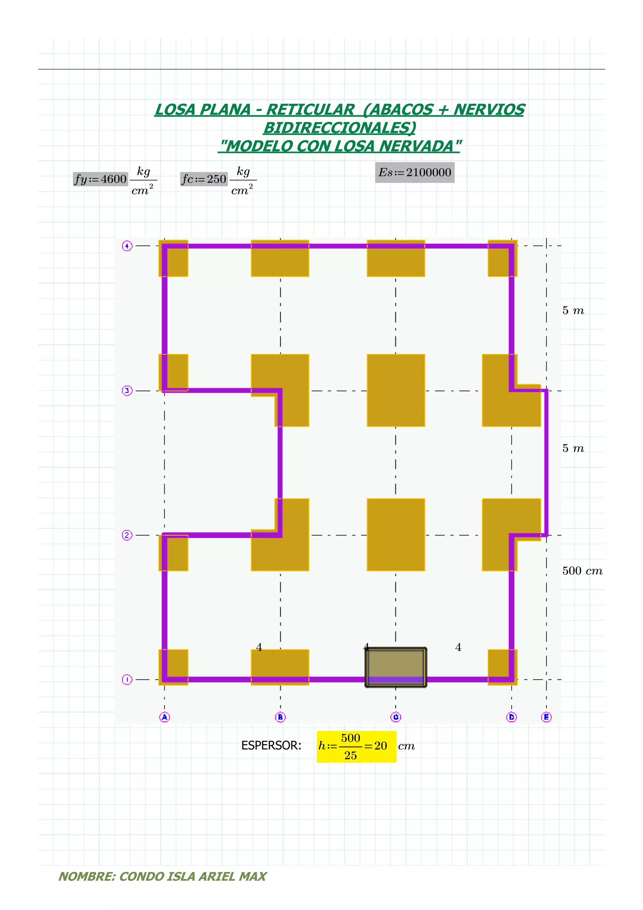 Losa reticular | PDF