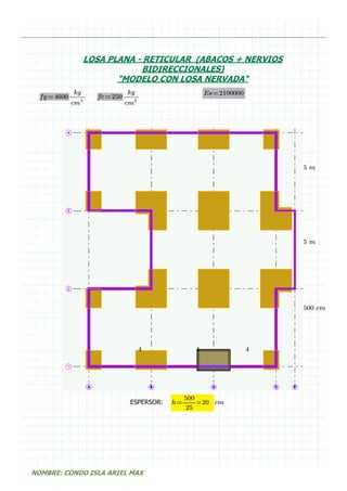 Losa reticular | PDF