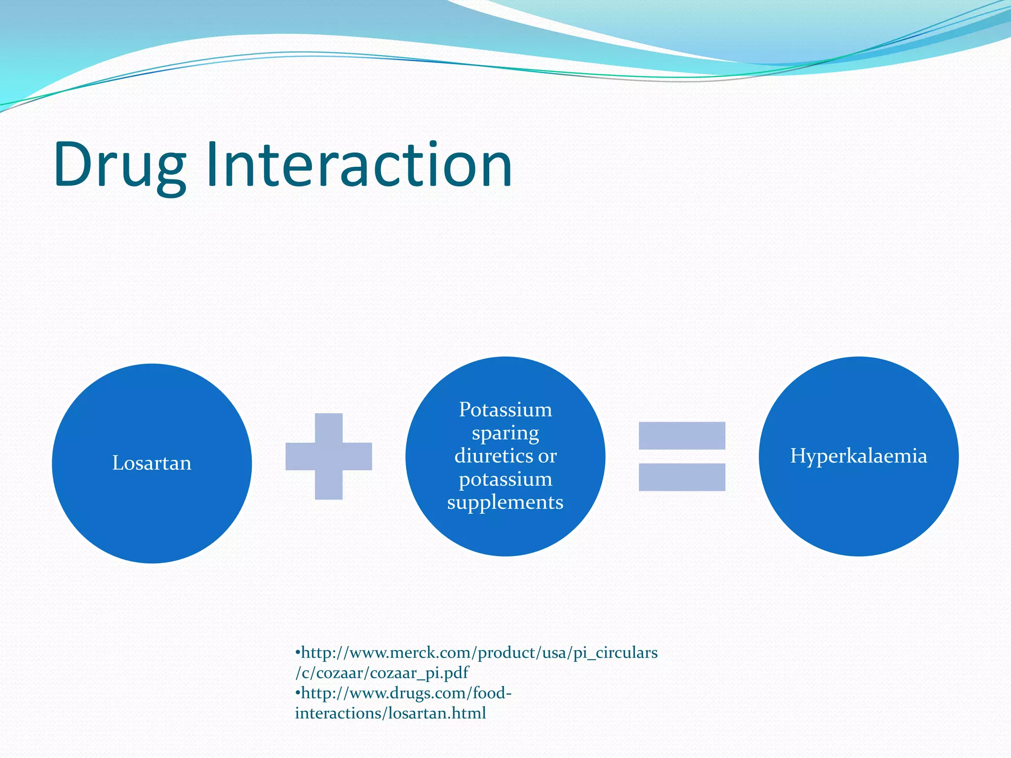 Losartan simple presentation | PPTX