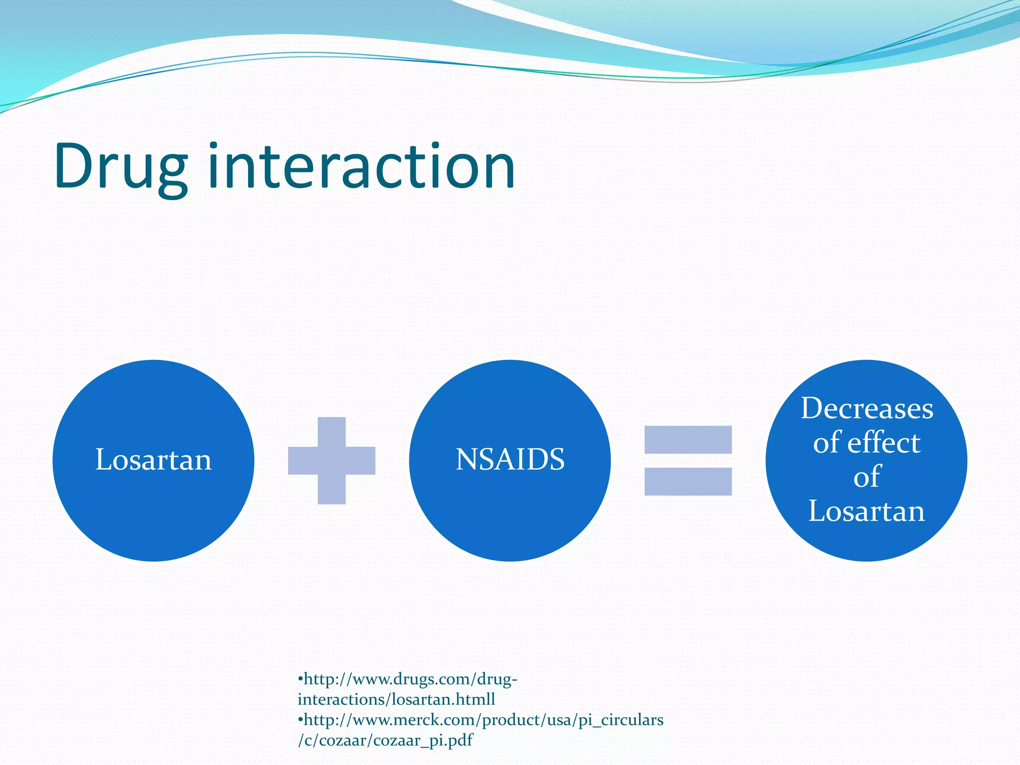 Losartan simple presentation | PPTX