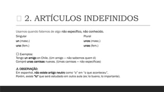 Los artículos definidos e indefinidos.pptx