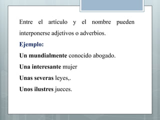 Los artículos definido y indefinidos | PPTX | Education
