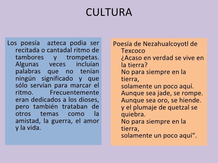 ¿Qué Son Los Poemas Aztecas – Los principales CÓDICES aztecas y su ...
