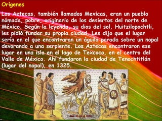 Los aztecas | PPT