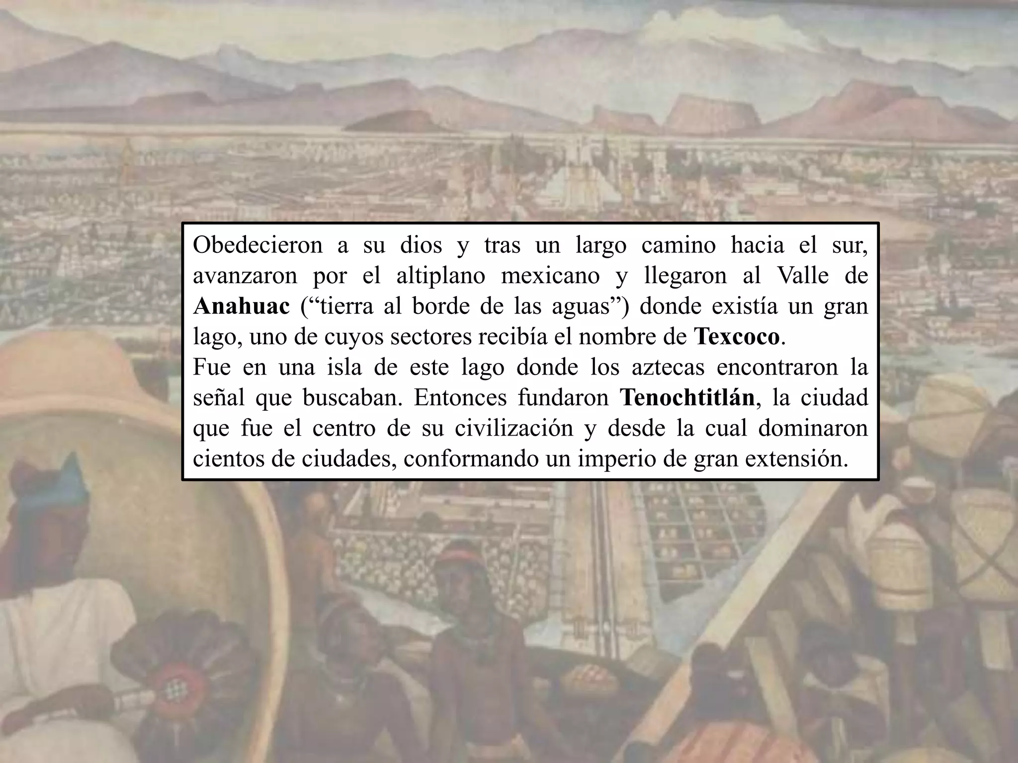 Los aztecas | PPTX