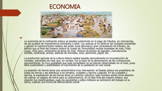 Los aztecas | PPTX