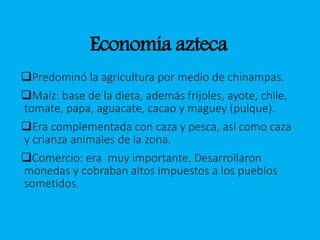 Los aztecas. | PDF