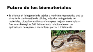 Los biomateriales (1) | PPT
