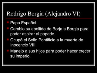 Los borgia | PPT