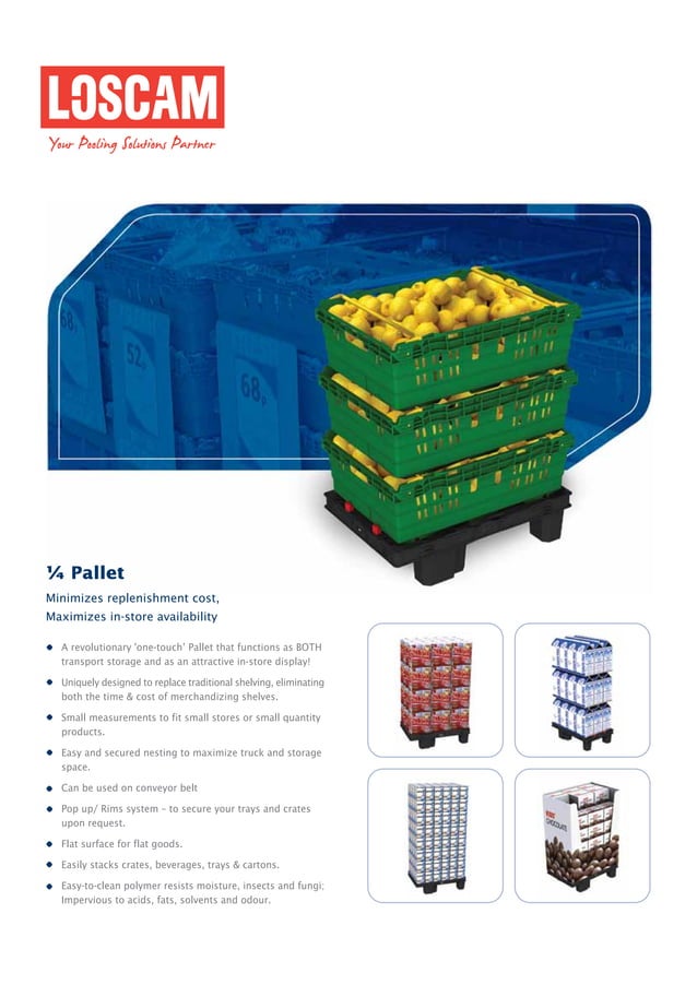 Loscam - Quarter Pallet | PDF