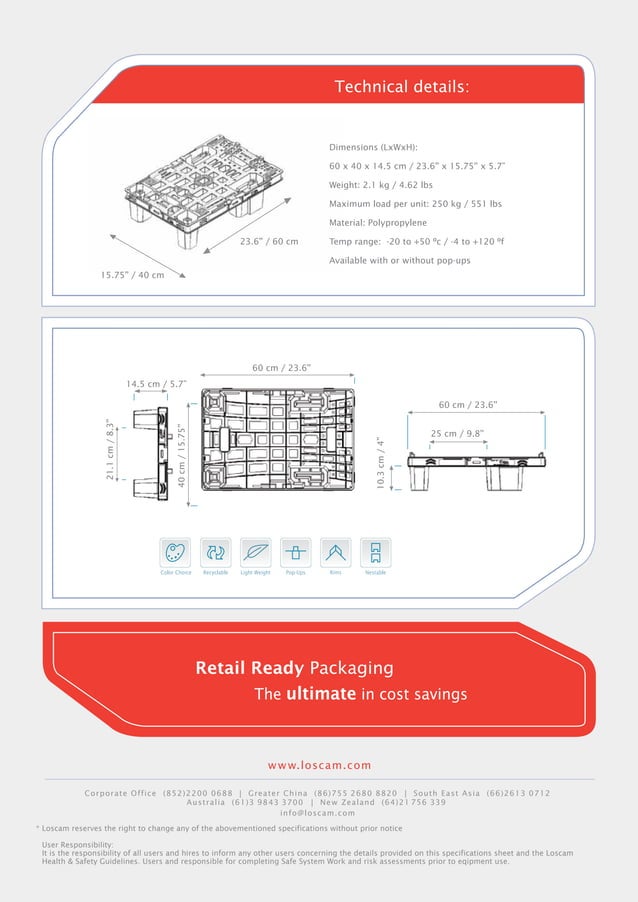 Loscam - Quarter Pallet | PDF