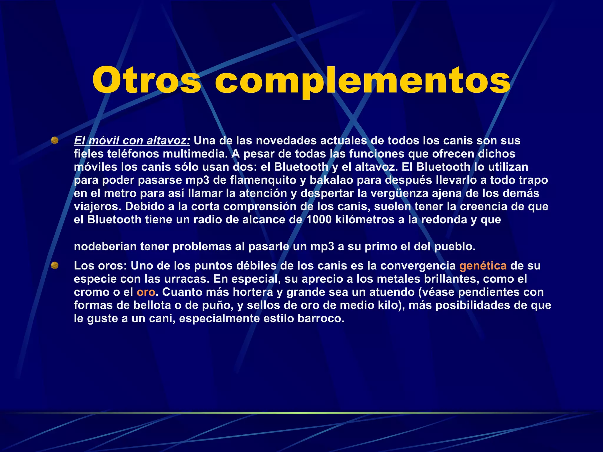 Los Canis | PPT