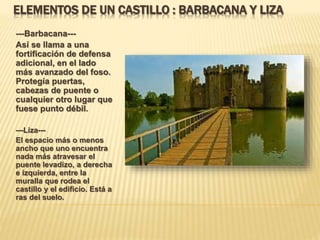 Los castillos medievales | PPTX
