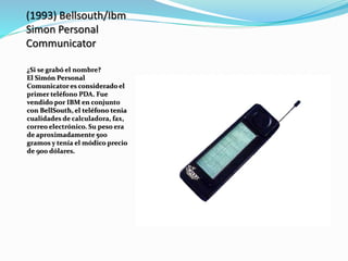 Los celulares | PPTX
