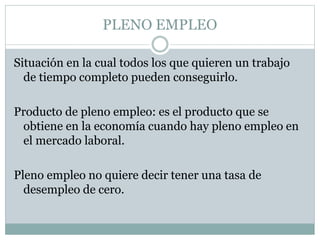 Los ciclos economicos | PPTX