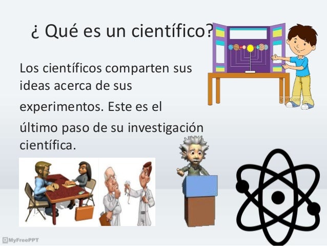 Los científicos y sus instrumentos for slideshare