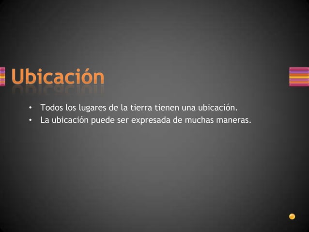 Los cinco temas esenciales de la geografía | PPTX