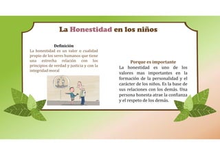 Educación En Valores | PPT