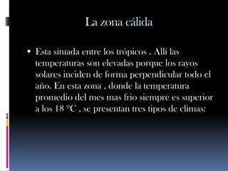 Los climas del mundo | PPTX