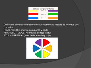 Los colores complementarios | PPSX