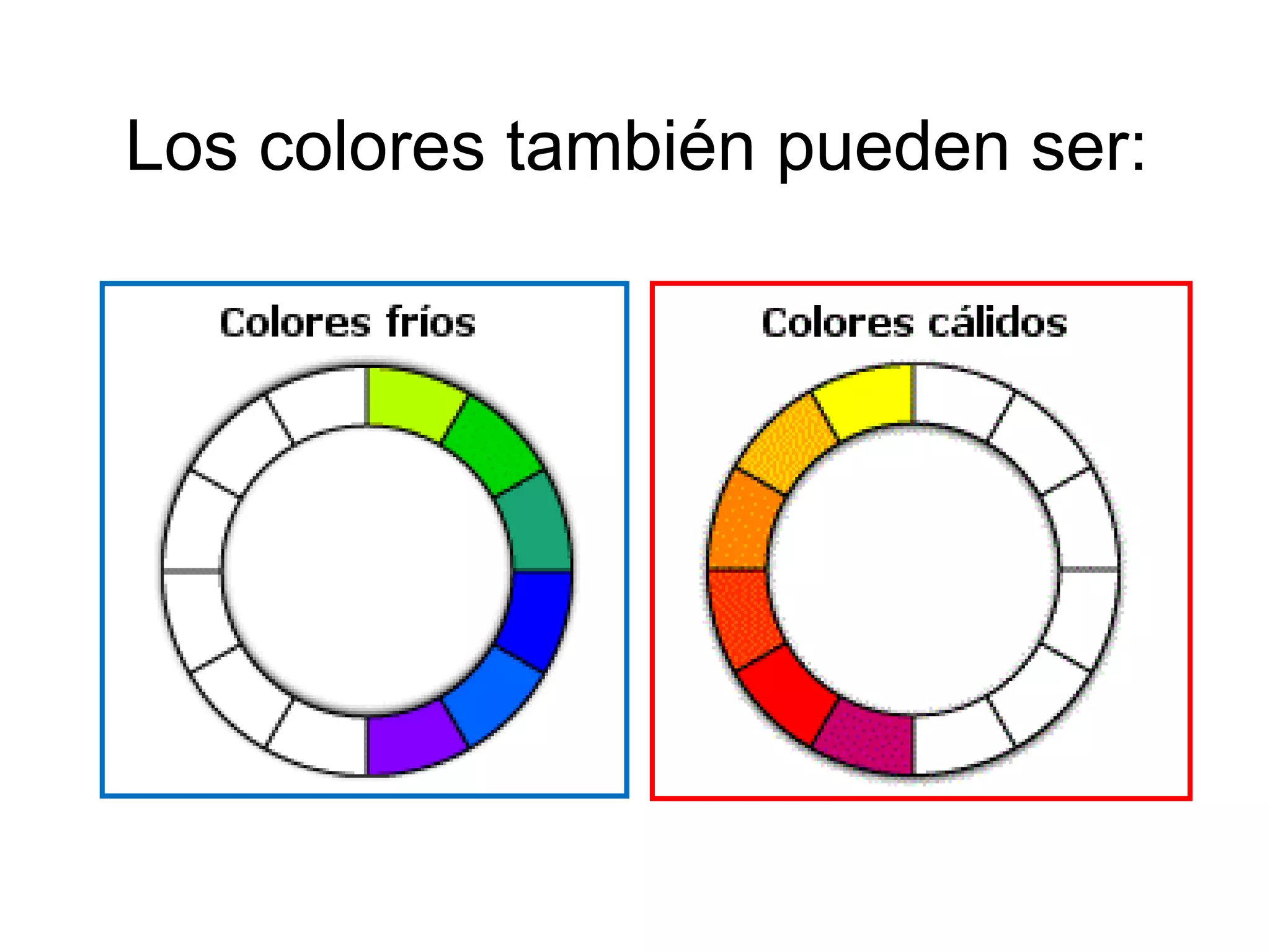 Los Colores Fríos y Cálidos | PPT