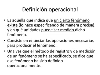 Los conceptos y sus operaciones | PDF