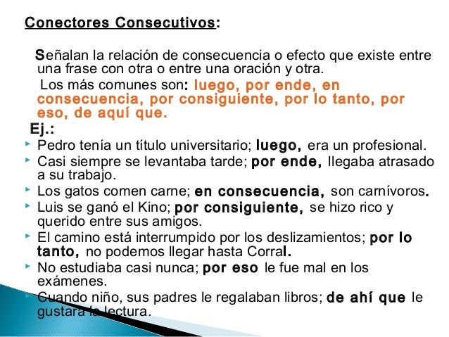 Que Son Los Conectores Que Son Los Conectores