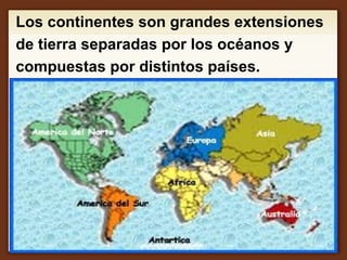 Los continentes | PPT
