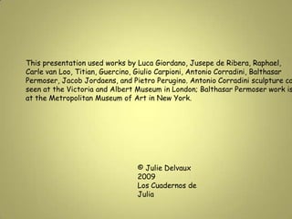 Los Cuadernos De Julia - Apollo Flaying Marsyas | PPT