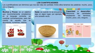 Los cuantificadores | PPTX