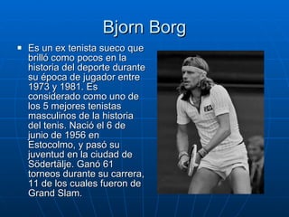 Los diez atletas mas destacados en el tenis carolinarivera9m | PPT