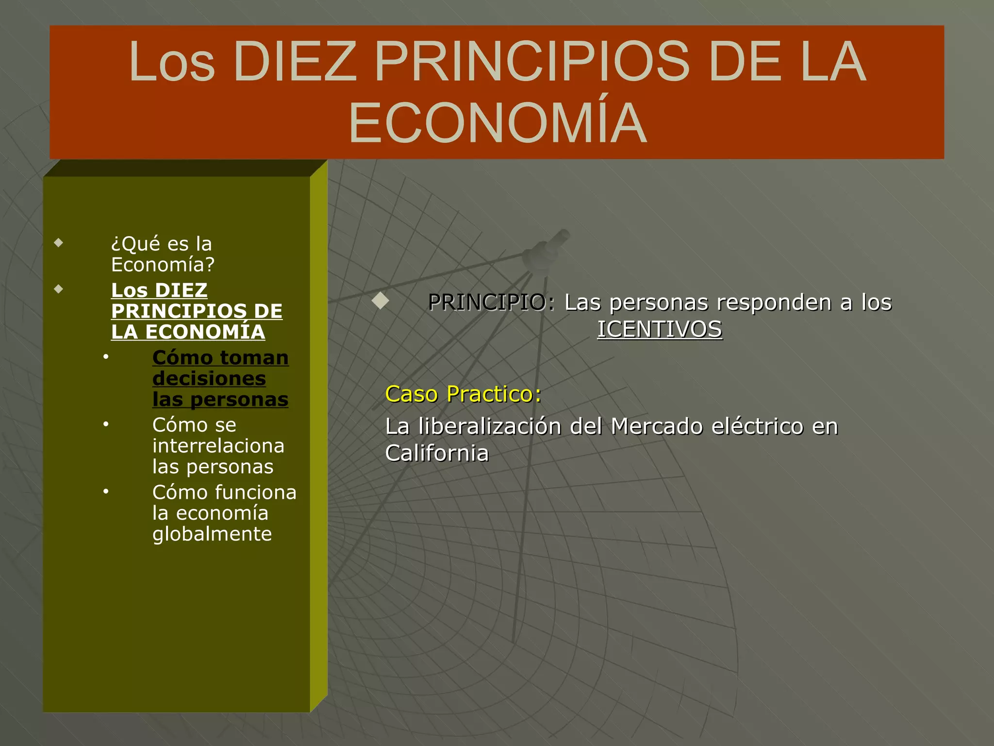Los diez principios de la economía | PPT
