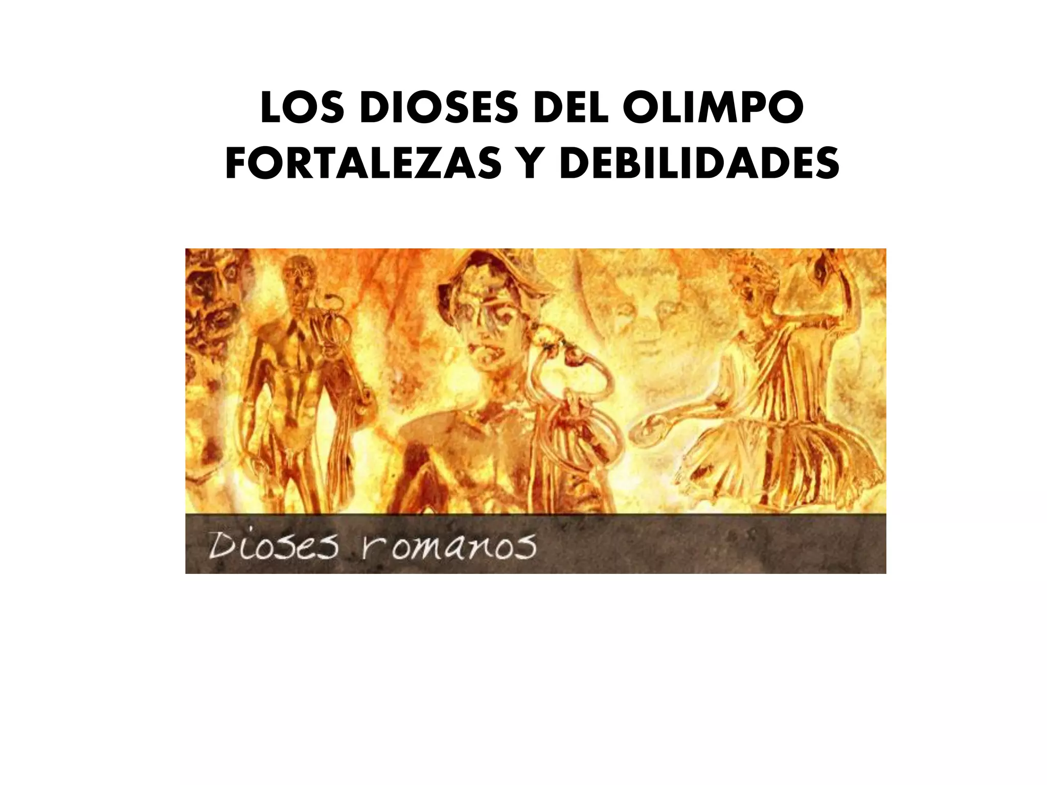Los dioses del olimpo | PPT