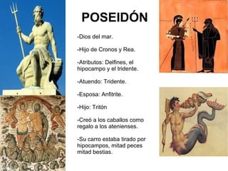Los dioses del olimpo | PPT