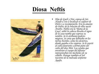 Los dioses egipcios | PPT