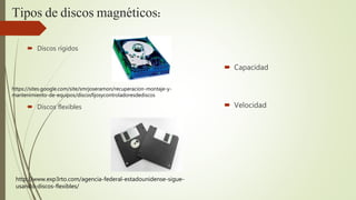 Los discos magnéticos | PPTX
