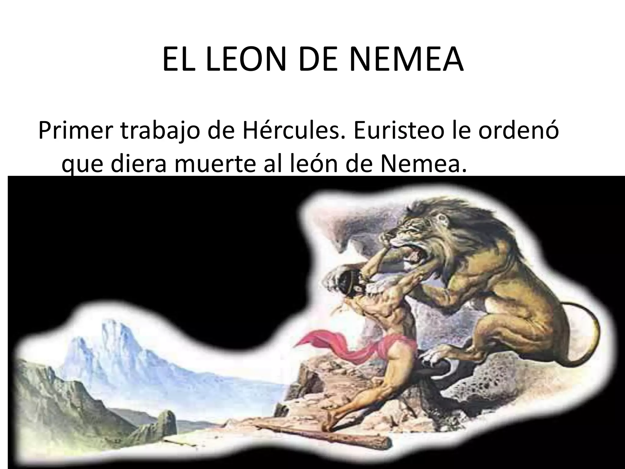 Los doce trabajoos de hercules | PPT