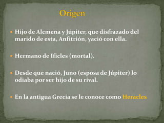 Los doce trabajos de hercules | PPSX