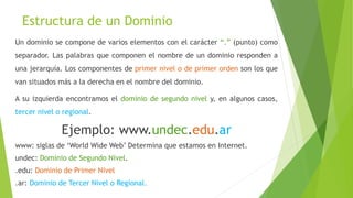 Los Dominios de Internet | PPTX