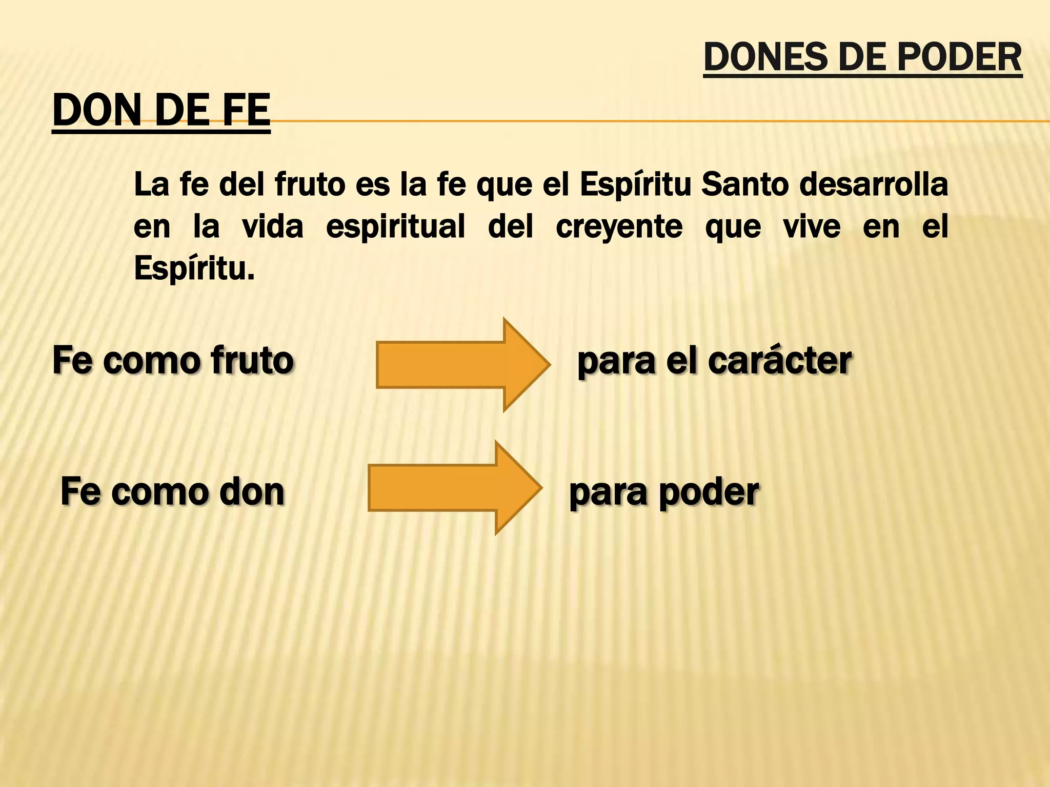 Los Dones del Espiritu Santo | PPTX