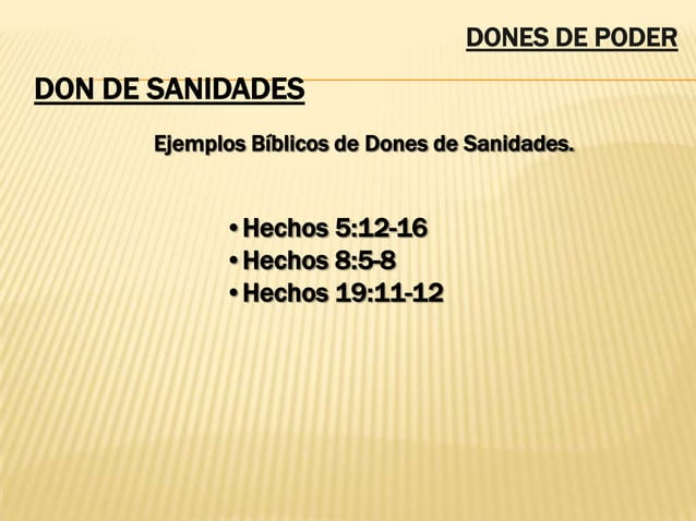 Los Dones del Espiritu Santo | PPTX